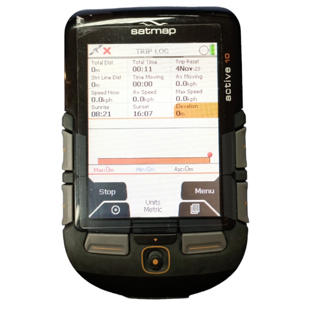 Pre-owned Satmap Active 10 Unit + Case Li-ion Battery Northern GB Map ...